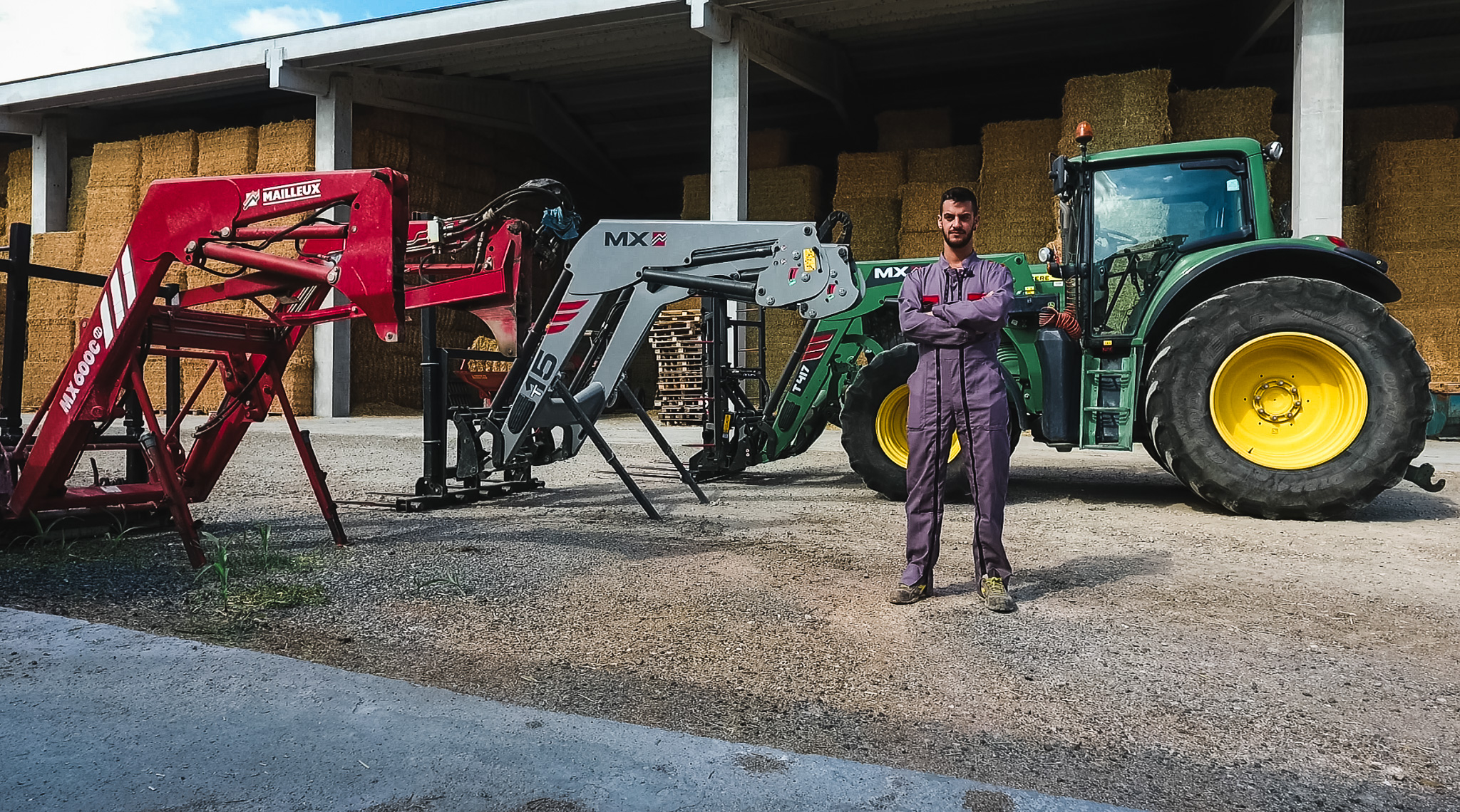 Der T417-Lader aus der Sicht von Cristiano Sgarzi, einem italienischen Landwirt - MX