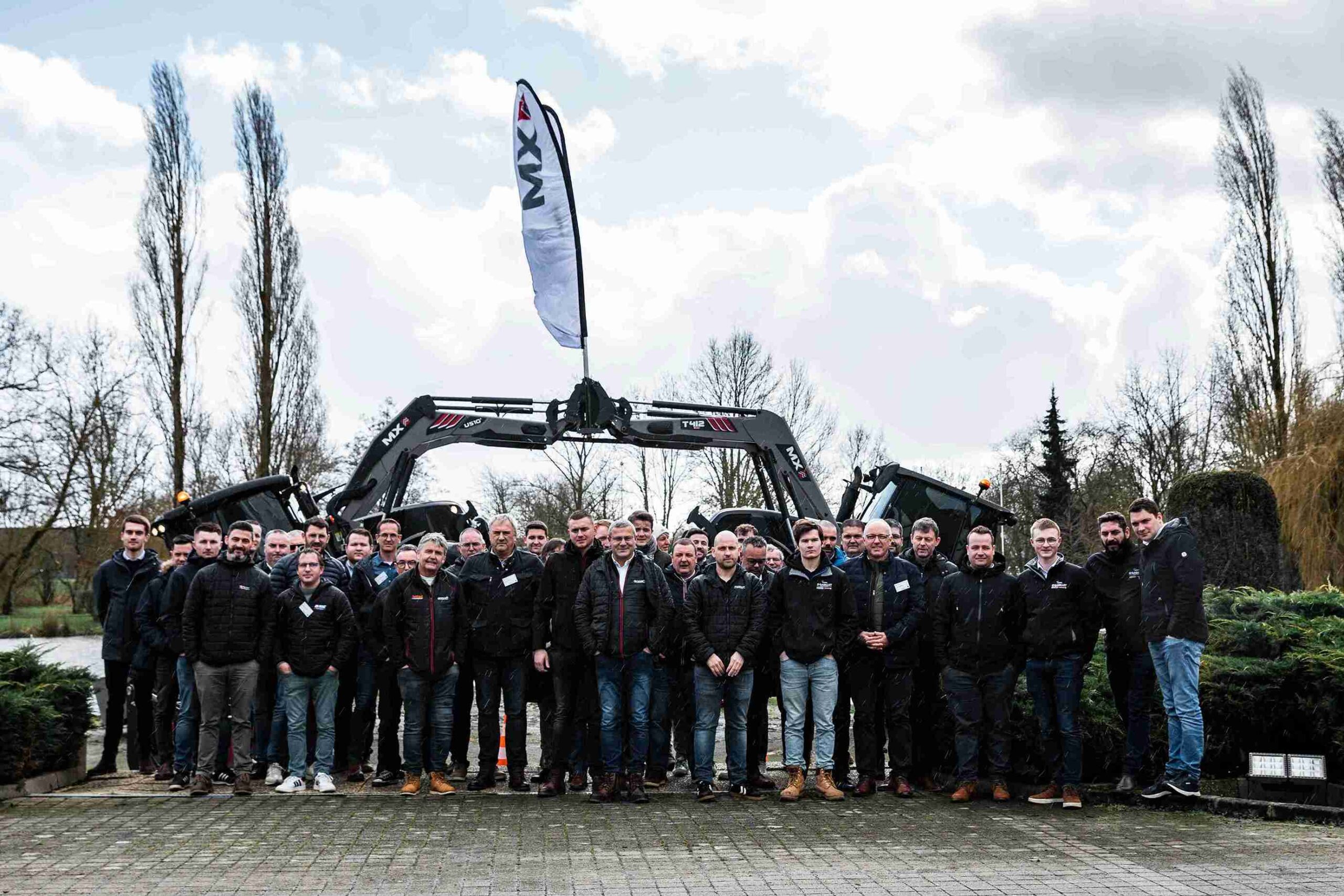 The EMIL FREY group visiting the French MX production factory - MX